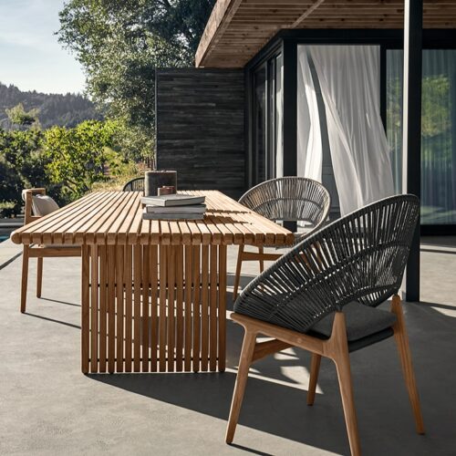 Table rectangulaire Gloster Deck – Saisons